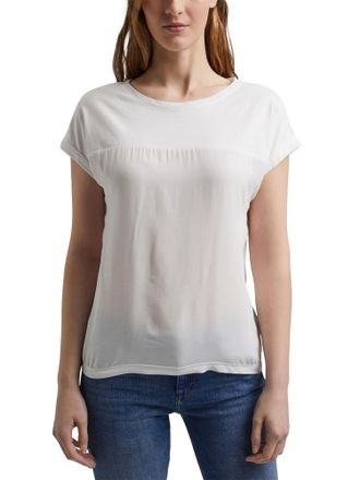 Esprit Damen 021CC1K308 T-Shirt, Off White (110), XL