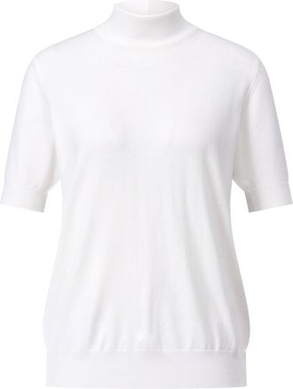 Riani Kurzarm-Pullover mit Stehkragen