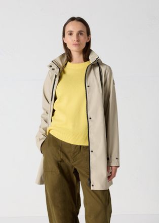 Jott Coupe-vent mi-long Beige Denisa - Taille XS