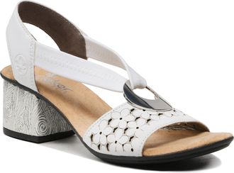 Rieker Sandalen Rieker 64677-80 Wei&szlig;