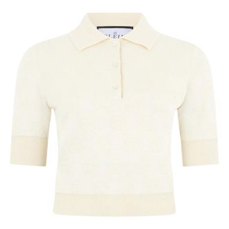 Philipp Plein Pullover Polo-Neck SS Monogram - - Knitwear - Damen - Beige - XS