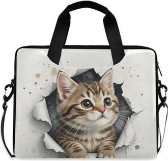 Alaza Sac pour ordinateur portable de 40,6 &agrave; 15,6 pouces, sac &agrave; bandouli&egrave;re pour ordinateur portable de 40,6 &agrave; 15,6 cm, sac fourre-tout pour femme, homme, &eacute;