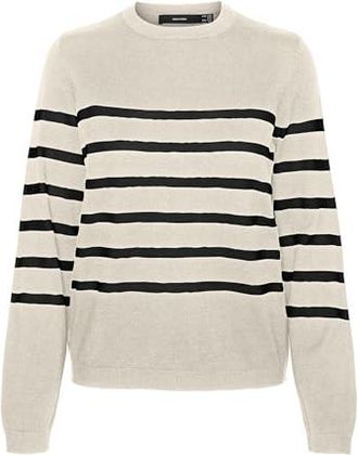 Vero Moda Pull en Maille VMSABA Pull-Overs Birch XL Birch XL