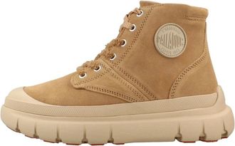 Palladium Pallapop Hi Zip SDE - Femme - Chaussures - Brun - Taille: 38 EU