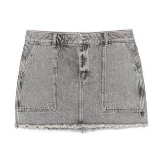 Michael Kors Silber Baumwolle Casual Mini Rock - - Skirts - Damen - Grau - S