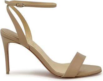 Christian Louboutin Sandalen - 3210615 Pk1a Nude Nappa Loubigirl 85 Sandals - Gr. 36,5 (EU) - in Beige - f&uuml;r Damen