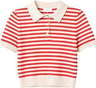 A.P.C. A.p.c., Femme, Tops, Multicolore, Taille: 40 FR Polo Manches Courtes