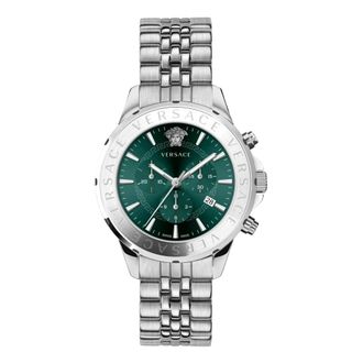 Versace Chronograph Uhr - - Accessories - Herren - Grau - ONE SIZE