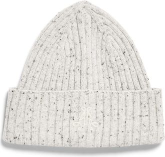 Armedangels Unisex M&uuml;tze aus recyclem Bio-Woll Mix TAALEEN TWEED Oatmilk-black