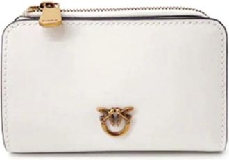 Pinko Pinko, Femme, Accessoires, Blanc, Taille: ONE Size Mini Wallet