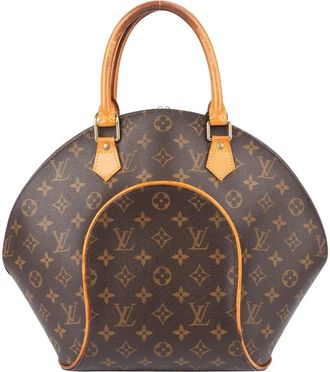 Louis Vuitton Crossbody Bags - Louis Vuitton Canvas Monogram Ellipse MM Handbag - Gr. unisize - in Braun - f&uuml;r Damen