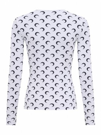 Marine Serre Moon Top - White