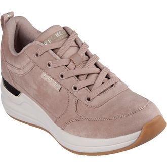 Skechers Billion 2 Prissy N Plush Textile Damen Taupe Sneakers