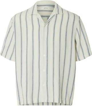 Selected Chemise &agrave; manches courtes en coton