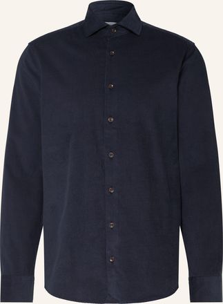 Seidensticker Seidensticker Cordhemd Regular Fit blau