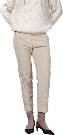 Mason's Pantalon Chino New York Carrot - Femme - Pantalons - Beige - Taille: 38 FR