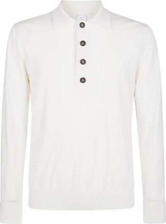 Eleventy Herren, Strickwaren, Wei&szlig;, XLGr&ouml;&szlig;e