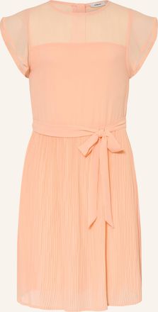 s.Oliver S.Oliver Red Kleid Mit Plissees orange