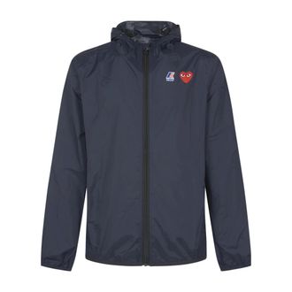 Comme Des Gar&ccedil;ons Homme, Vestes, Bleu, Taille: M Veste Pliable Enti&egrave;rement Zipp&eacute;e