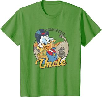 Disney DuckTales Scrooge McDuck Worlds Best Uncle T-Shirt