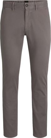 HUGO BOSS Glatte Chino mit Stretch, Slim Fit in