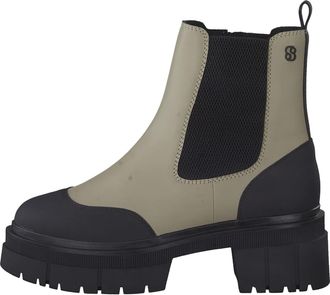 s.Oliver Chelsea-Stiefel 5-5-25410-29 Beige Red Label