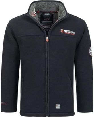 Geographical Norway Fleecejacke Herren Outdoor Jacke brusine (1-St) Mit Stehragen