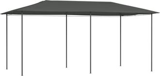 vidaXL Belvédère 3x6x2,6 m Anthracite 160 g/m²