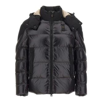 Blauer Homme, Vestes, Noir, Taille: S Kiernan Down Jacket