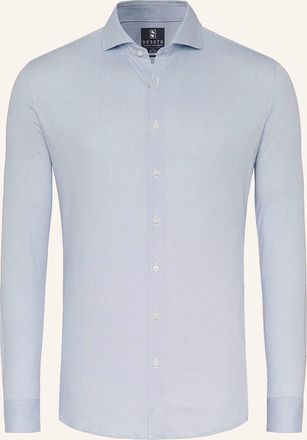 DeSoto Desoto Jerseyhemd Slim Fit blau