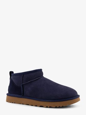 UGG Womens Classic Ultra Mini Suede Boots Blue