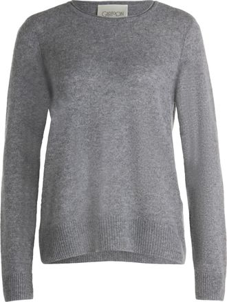 Cartoon Damen Kaschmir-Pullover mit Rundhalsausschnitt 36, Grey Melange