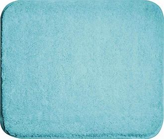 GRUND Badteppich, 100% Polyacryl Ultrasoft, Helles Türkis, 50 x 60 cm