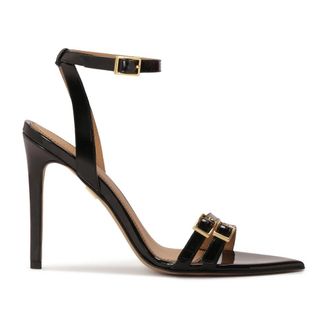 Kazar Lackierte Sandalen mit schmalen Riemen - - Shoes - Damen - Schwarzk - 39 EU