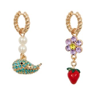 Essentiel Femme, Accessoires, Multicolore, Taille: ONE Size Jolan Earrings