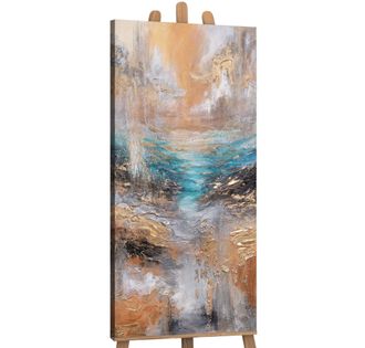 Yohji Yamamoto Art Moderne Bunte Abstrakte Bilder auf Leinwand Gem&auml;lde auf Leinwand Handgemalt Wandbild Wohnzimmer modern Wohndekor B&uuml;ro echte Kunst 115x50 cm