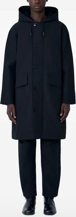 Margaret Howell button-up parka - Schwarz
