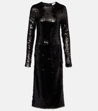 Sportmax Robe midi Elleni à sequins