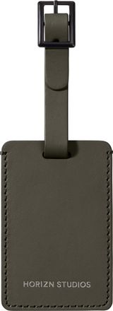 Horizn Studios Luggage Tag in Dark Olive - Luggage Accessories - 6x9cm - 0.03kg - 2-Year Warranty