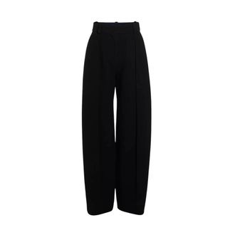 Jacquemus High-Waisted Hose - - Trousers - Damen - Schwarzk - S