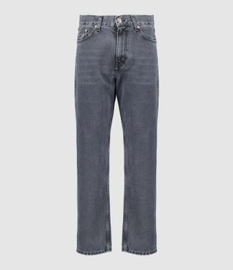 Margaux Lonnberg Jean Spark Coton Noir D&eacute;lav&eacute;
