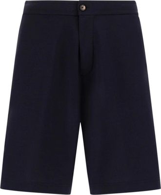 Herno Homme, Shorts, Bleu, Taille: S Shorts en maille daspect jersey