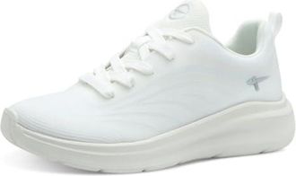 Tamaris Comfort Baskets Femme Plates Sportives Vegan, Offwhite, 42 EU