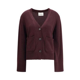 Lisa Yang Danni Cardigan - - Knitwear - Damen - Lila - XS