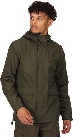 Regatta Herren Baymoor Jacke, Dunkles kaki, XXL