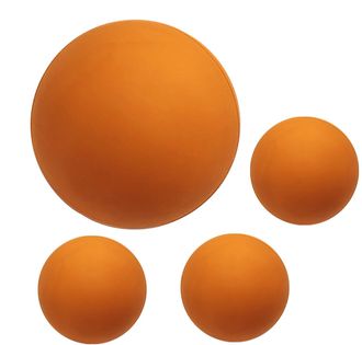 Generic Bouncy Squash Ball - 4X Hochelastizität Gummi - -Bounce -Ball - Stabile Bounce High Vissibility Sports Bouncing Hohlball für Erwachsene Sportarten