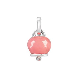 CHANTECLER Anh&auml;nger Und Voil&agrave; Glocken Silber - - Accessories - Damen - Rosa - ONE SIZE