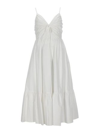 Michael Michael Kors Maxikleid - Wei&szlig;