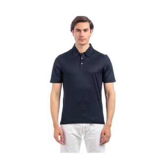 Barba Homme, Tops, Bleu, Taille: 2XL Polo Manica Corta 3 Bottoni