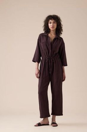 Calzedonia Overall Mit Tunnelzug Braun